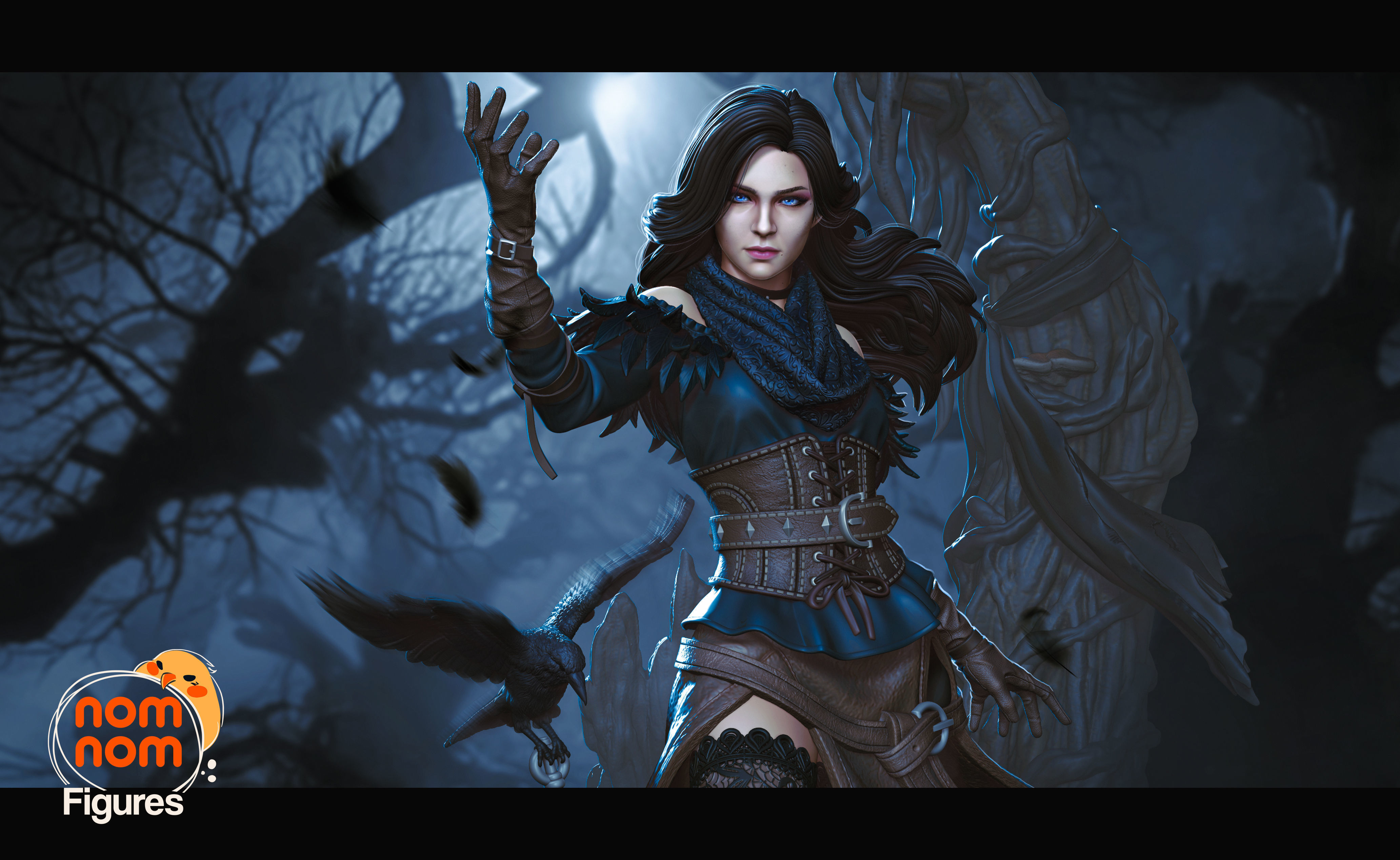 Yennefer - The Witcher 3D model 3D printable | CGTrader