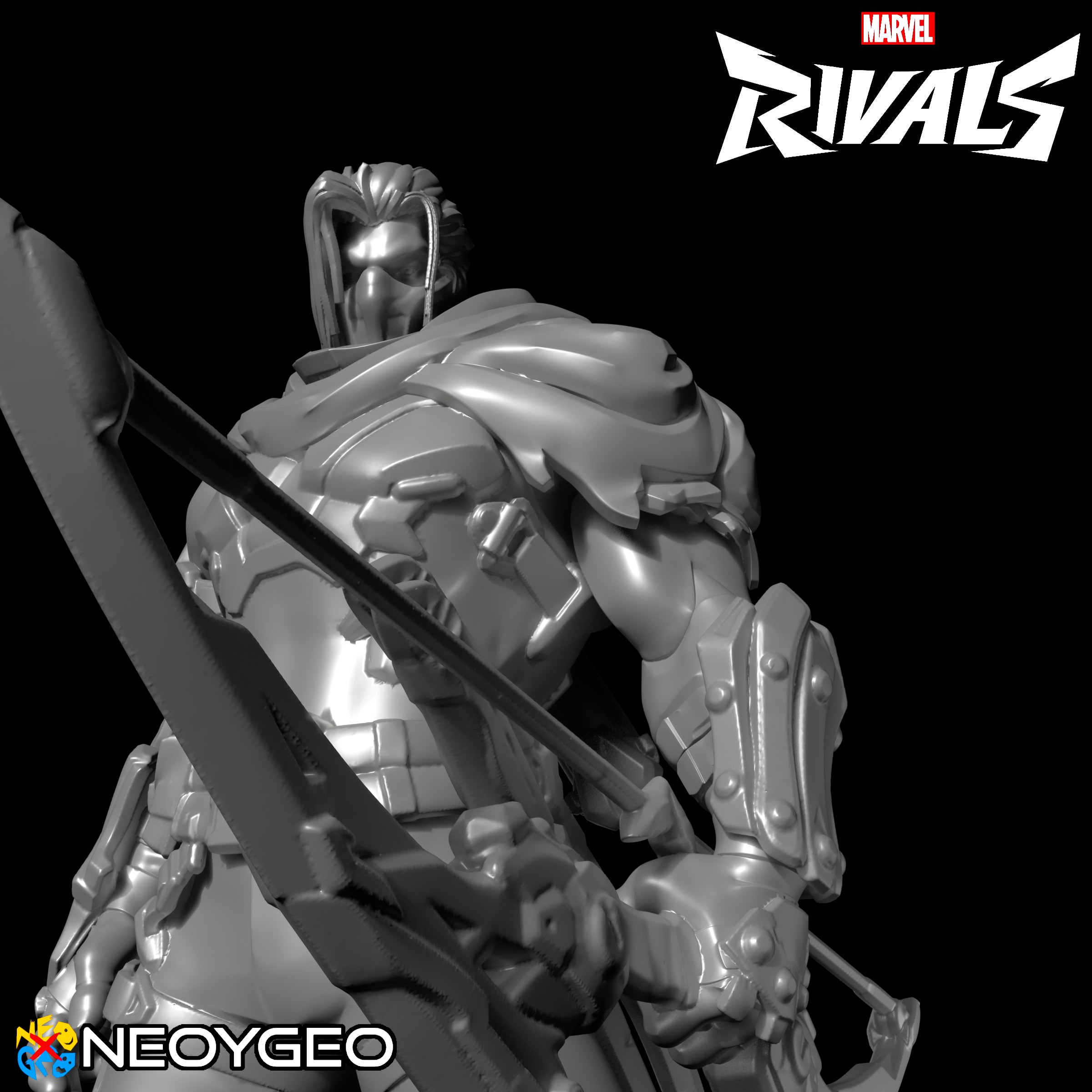 HAWKEYE - MARVEL RIVALS free 3D model 3D printable | CGTrader