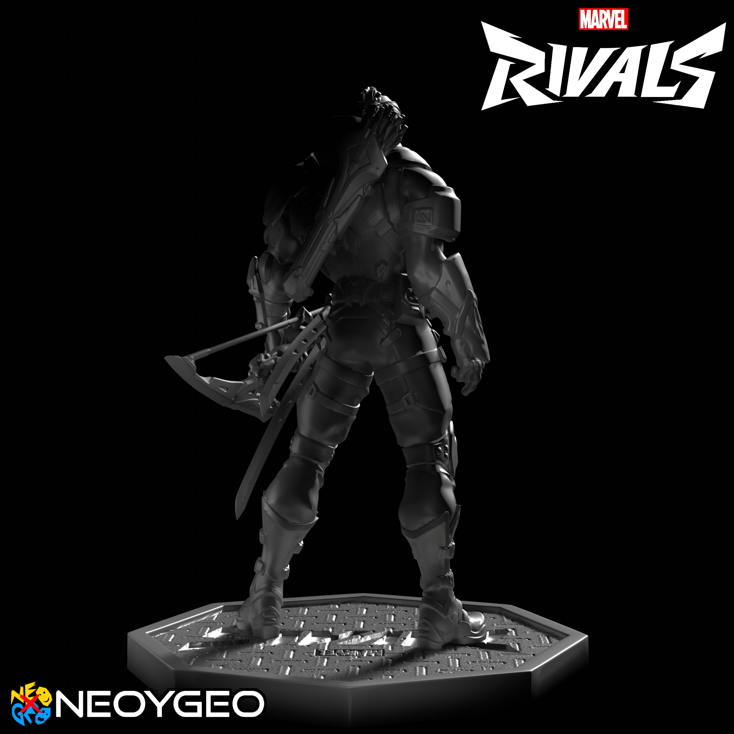 HAWKEYE - MARVEL RIVALS free 3D model 3D printable | CGTrader
