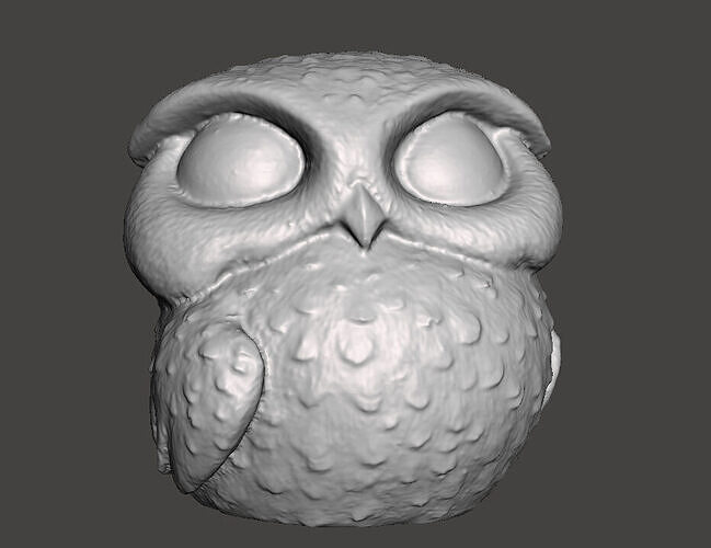 Owl Statue 3D Scan 3D model | CGTrader