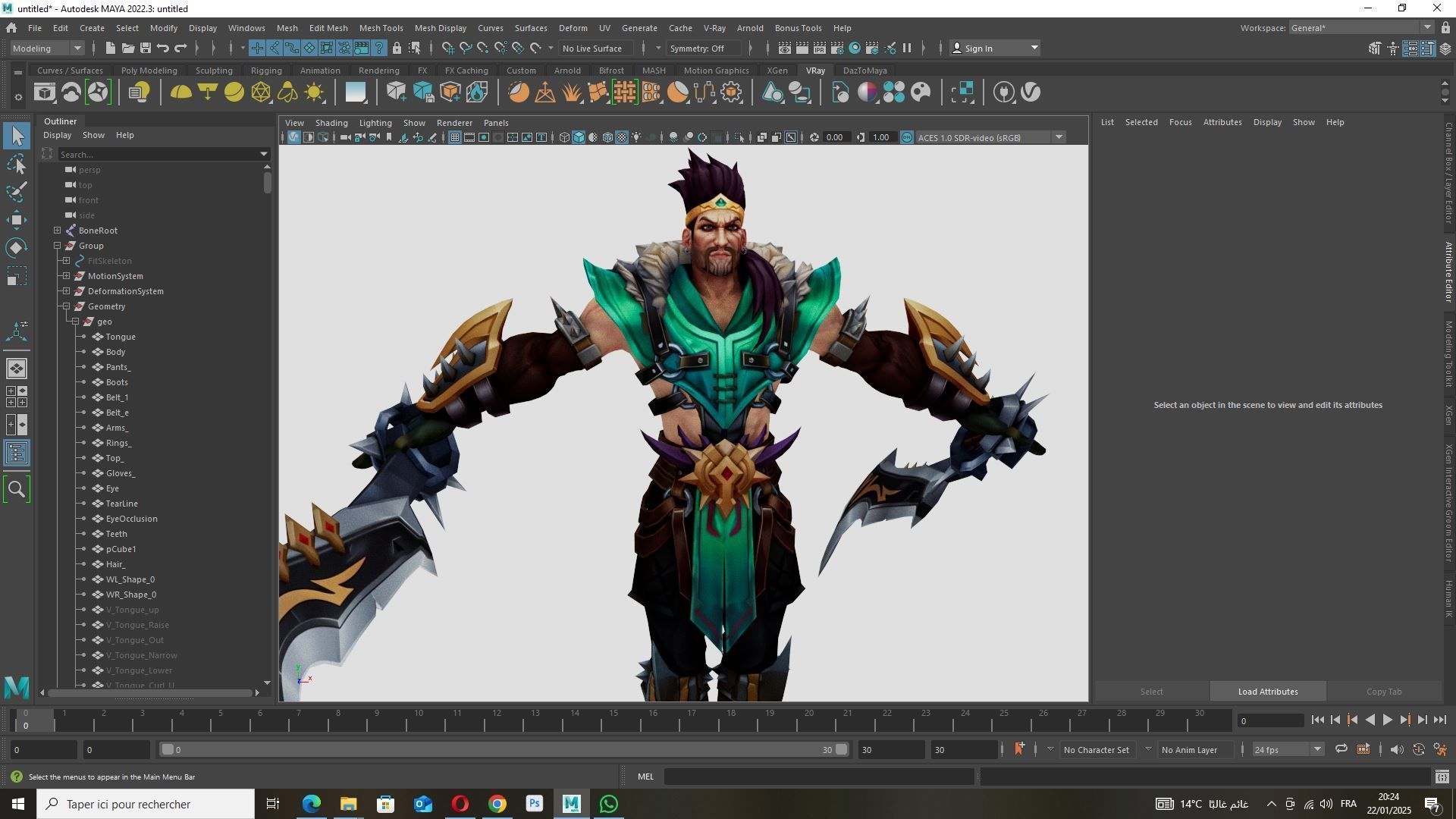3D model Draven - league of legends VR / AR / low-poly | CGTrader