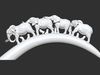 Carved Ivory Elephant Bridge 3d printable model tusk V2 3D model 3D ...