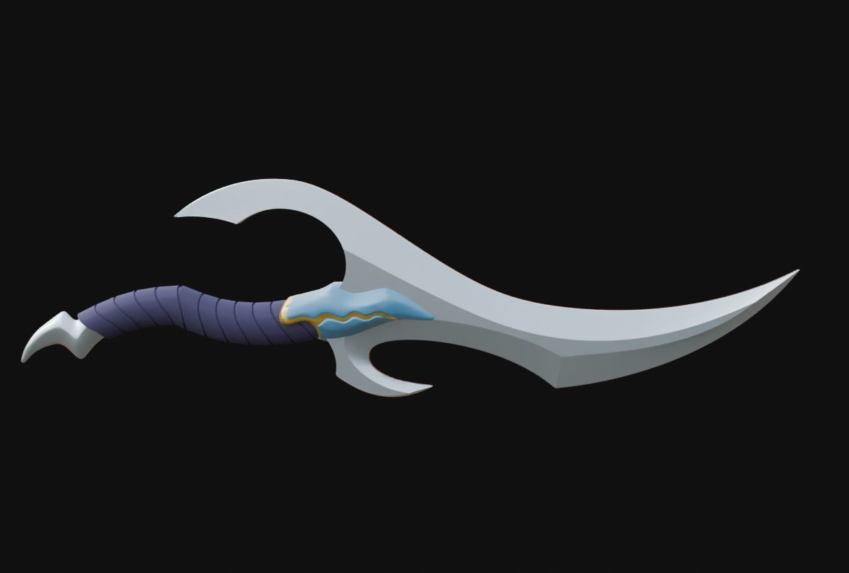 Baruka Dagger Solo Leveling Fan Art 3D model 3D printable | CGTrader
