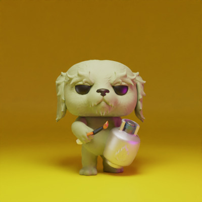 Gas Bomb Puppy 3D model 3D printable | CGTrader