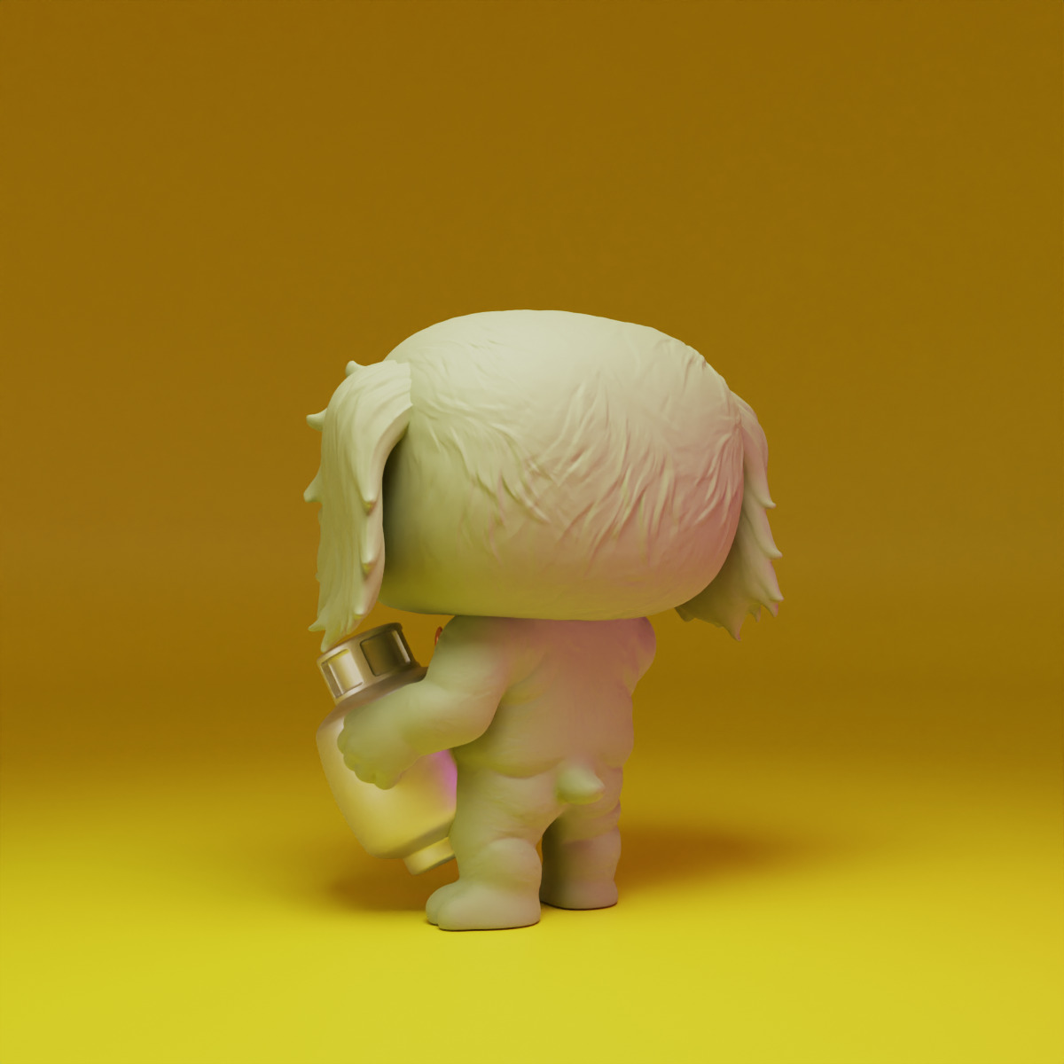 Gas Bomb Puppy 3D model 3D printable | CGTrader