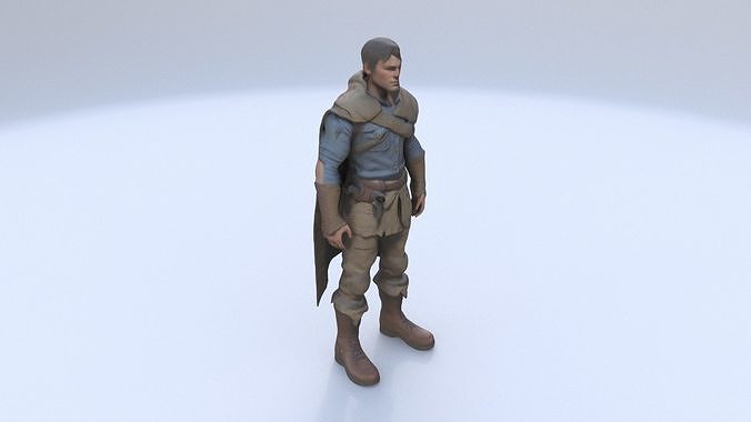 Caleb 3D model | CGTrader