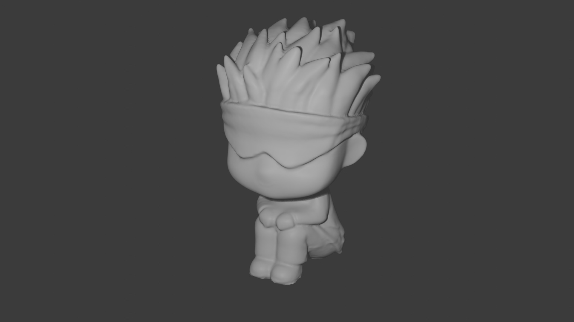 Chibi Satoru Gojo Jujutsu Kaisen free 3D model | CGTrader