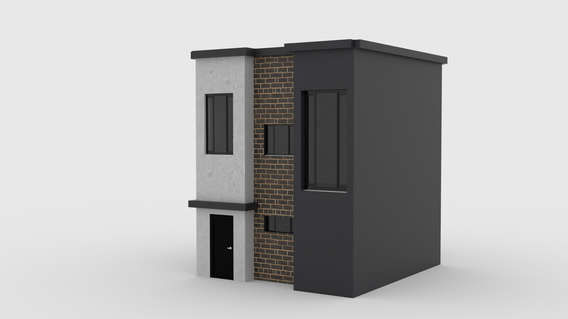 Realistic House 3D Model for high texture 3D model animated rigged ...