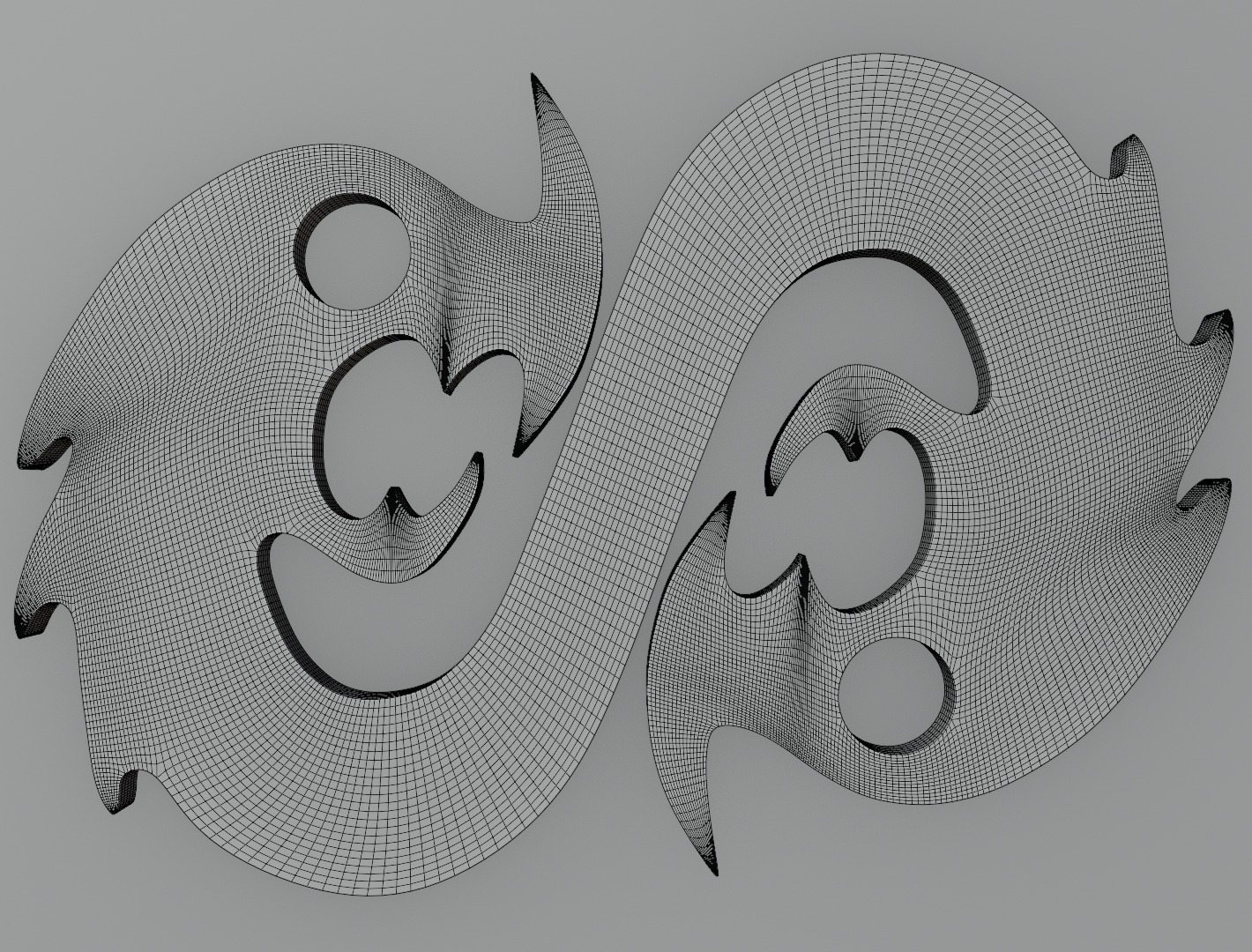 Dragons and Riders of Berk Symbol 3D model for 3D printing 3D model 3D ...