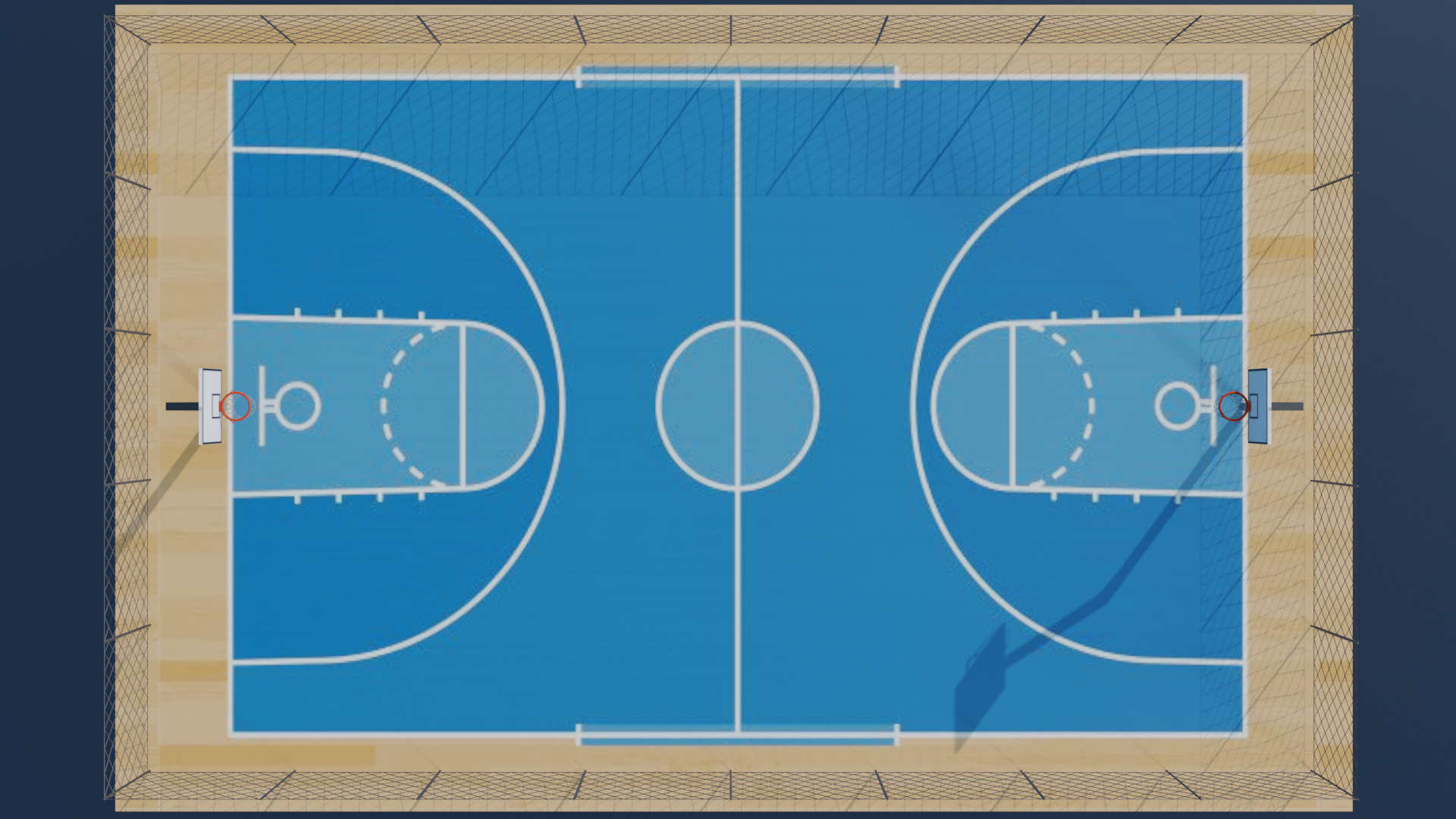 Basketball Court Scene 3D model | CGTrader