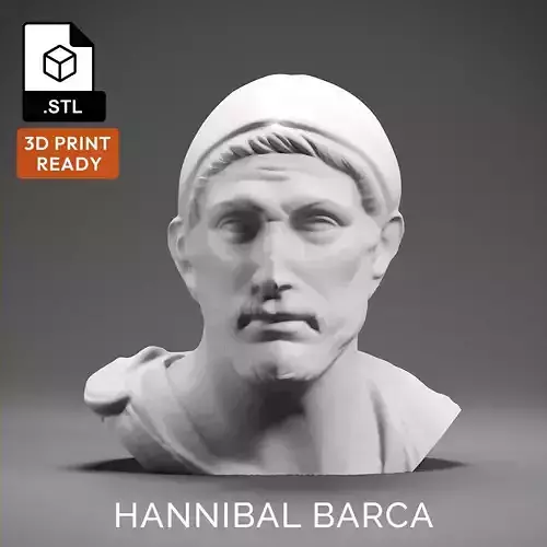 Hannibal Barca 3D model 3D printable | CGTrader