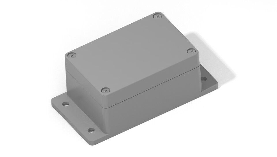 Plastic electronic box enclosures box 3D model 3D printable | CGTrader