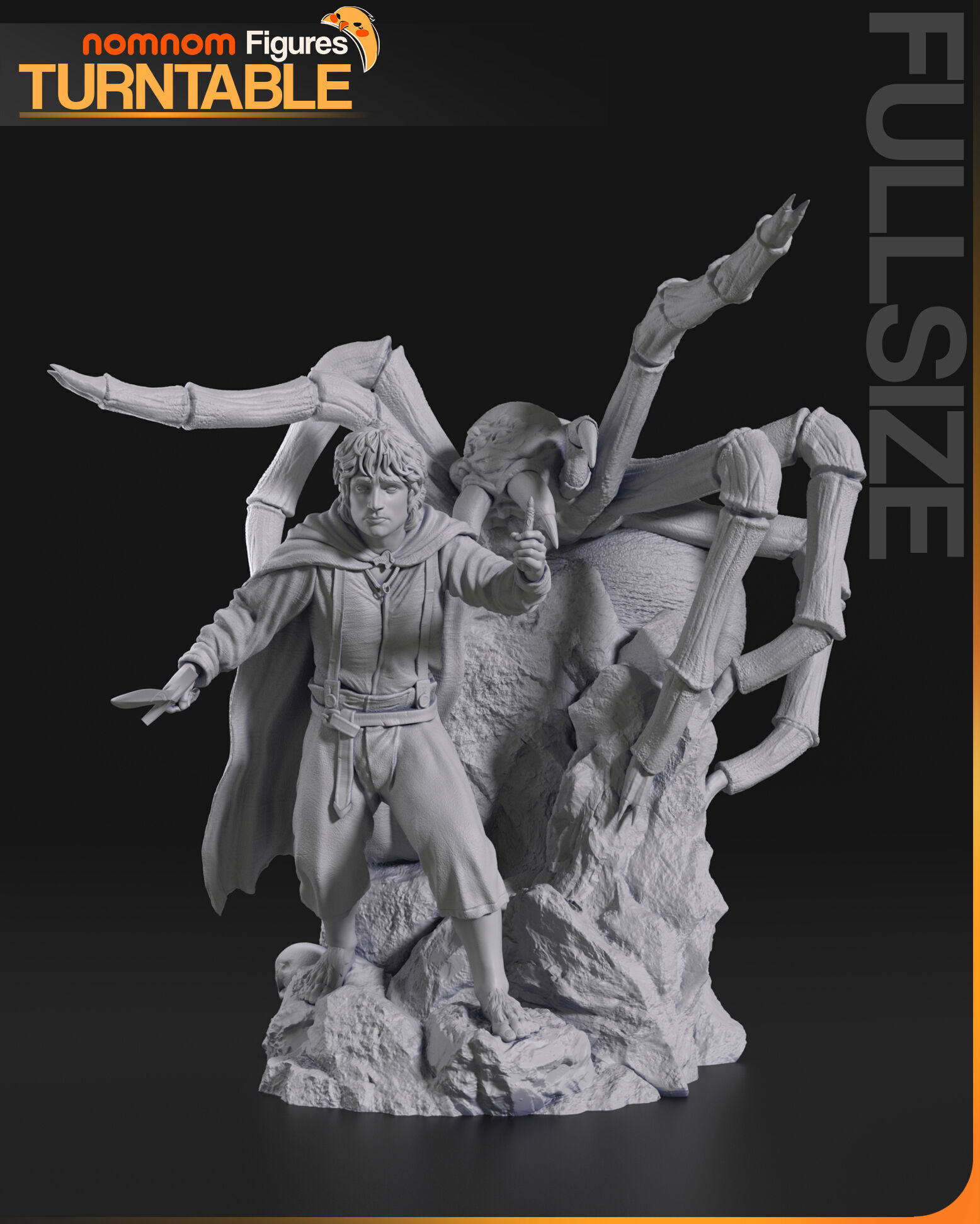 Frodo Baggins - Lord of the Rings 3D model 3D printable | CGTrader