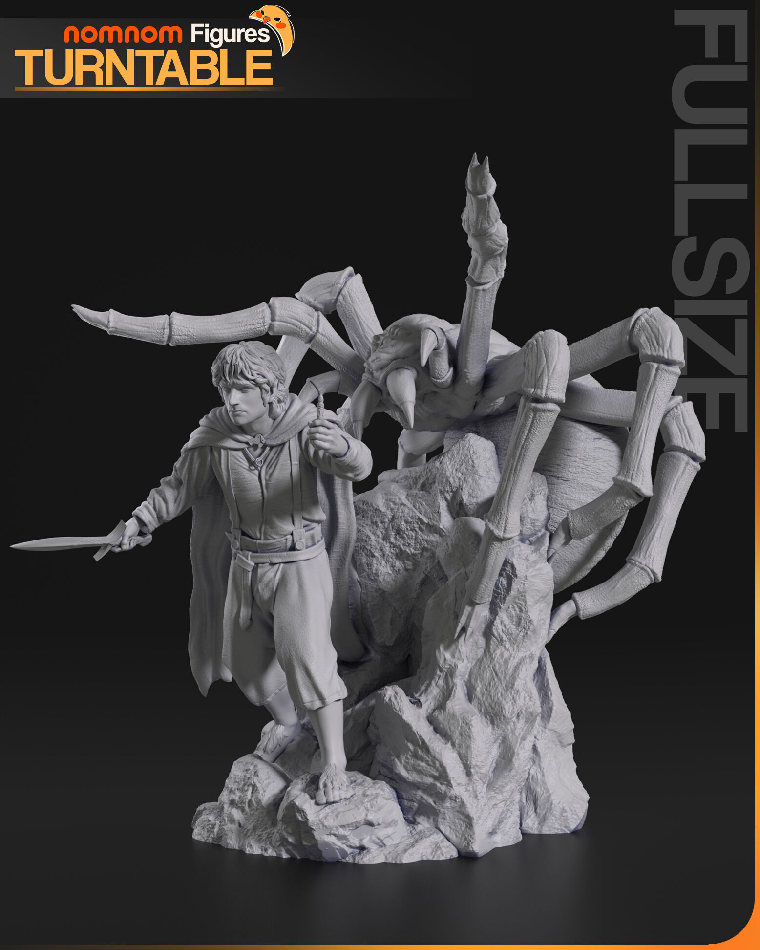 Frodo Baggins - Lord of the Rings 3D model 3D printable | CGTrader