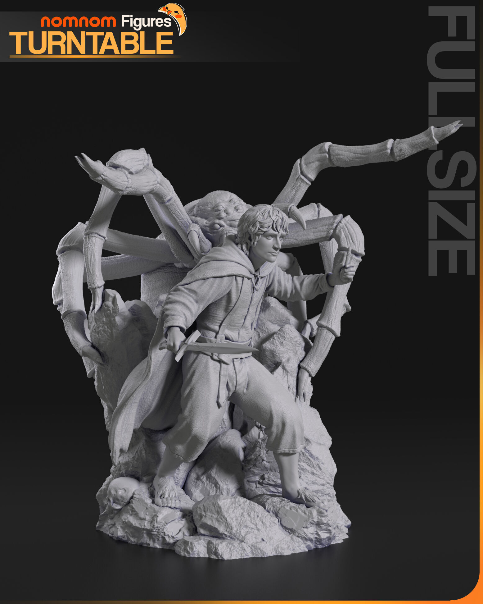 Frodo Baggins - Lord of the Rings 3D model 3D printable | CGTrader