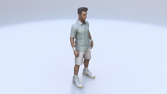 Tennis 3D model | CGTrader