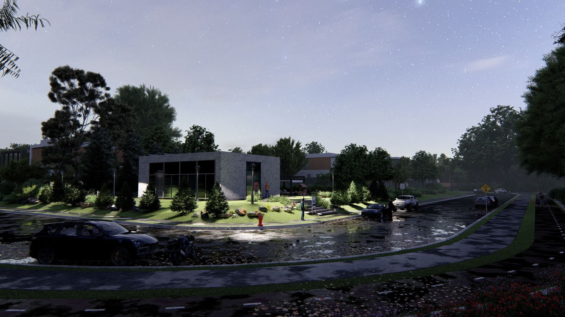 Lumion brick house free VR / AR / low-poly 3D model | CGTrader