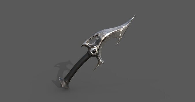 3D model Ancient Harpoon Blade - Game-Ready 3D Weapon VR / AR / low ...