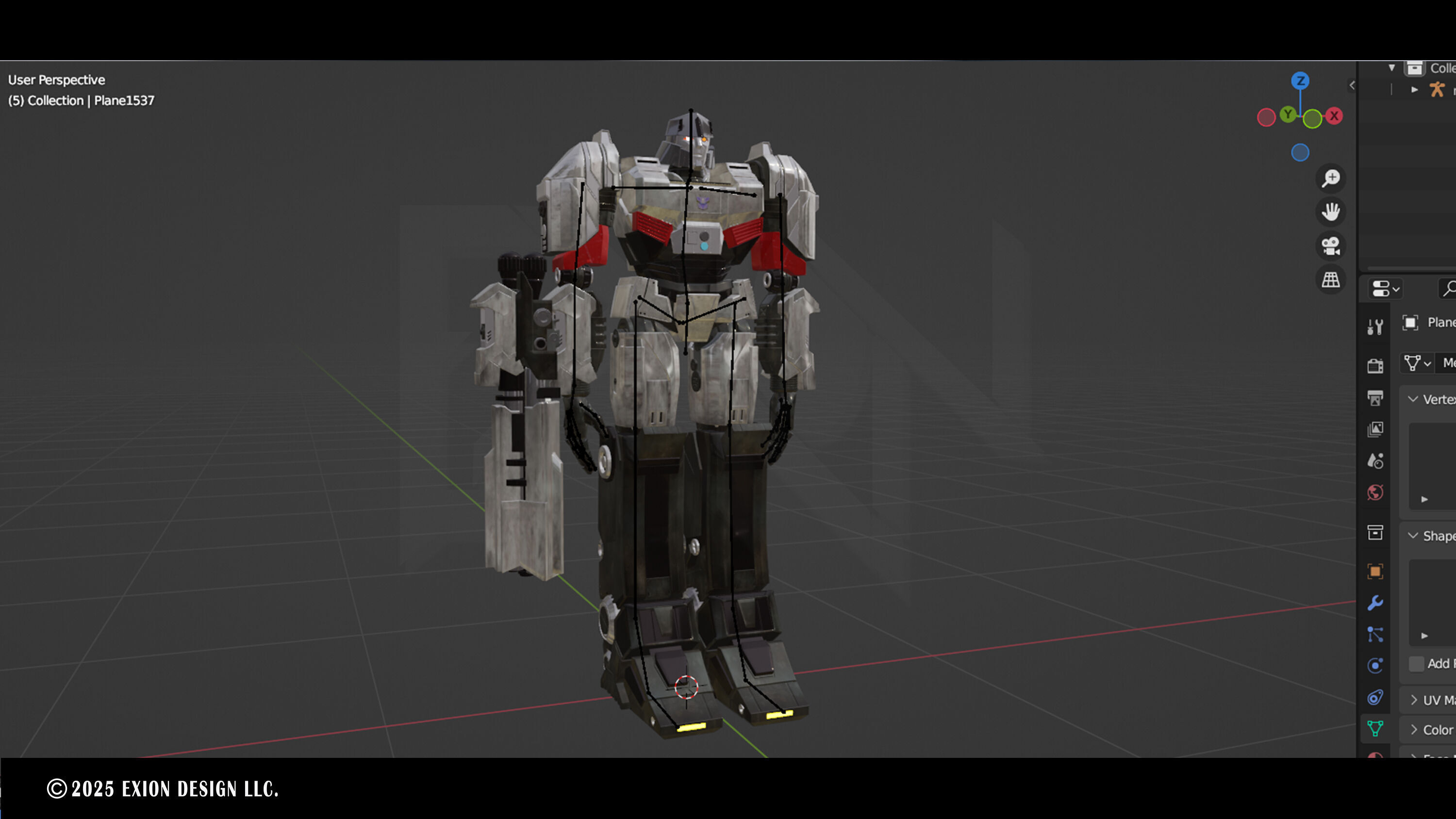 Transformers One Megatron 3D model rigged | CGTrader