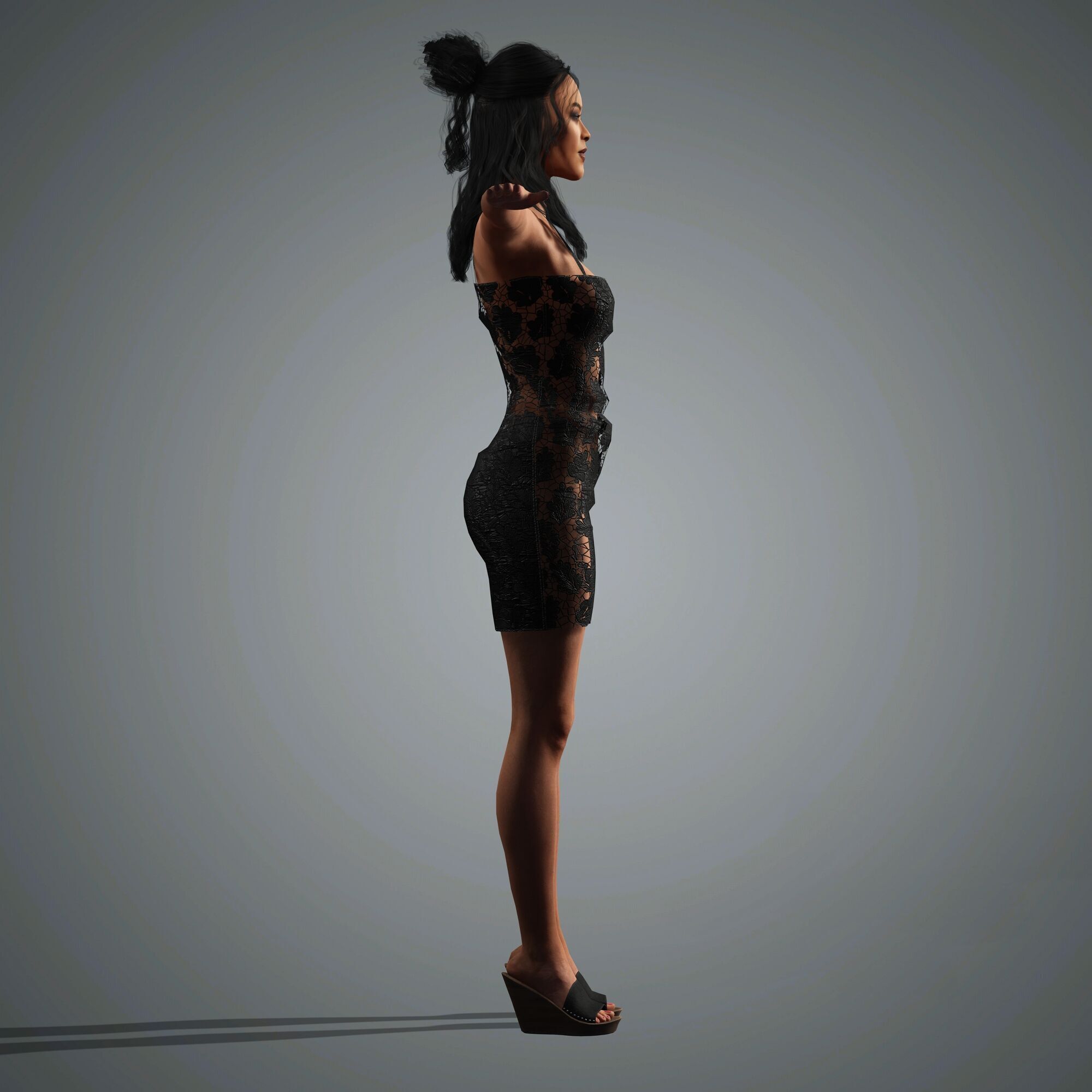 3D model Rihanna Character VR / AR / low-poly | CGTrader