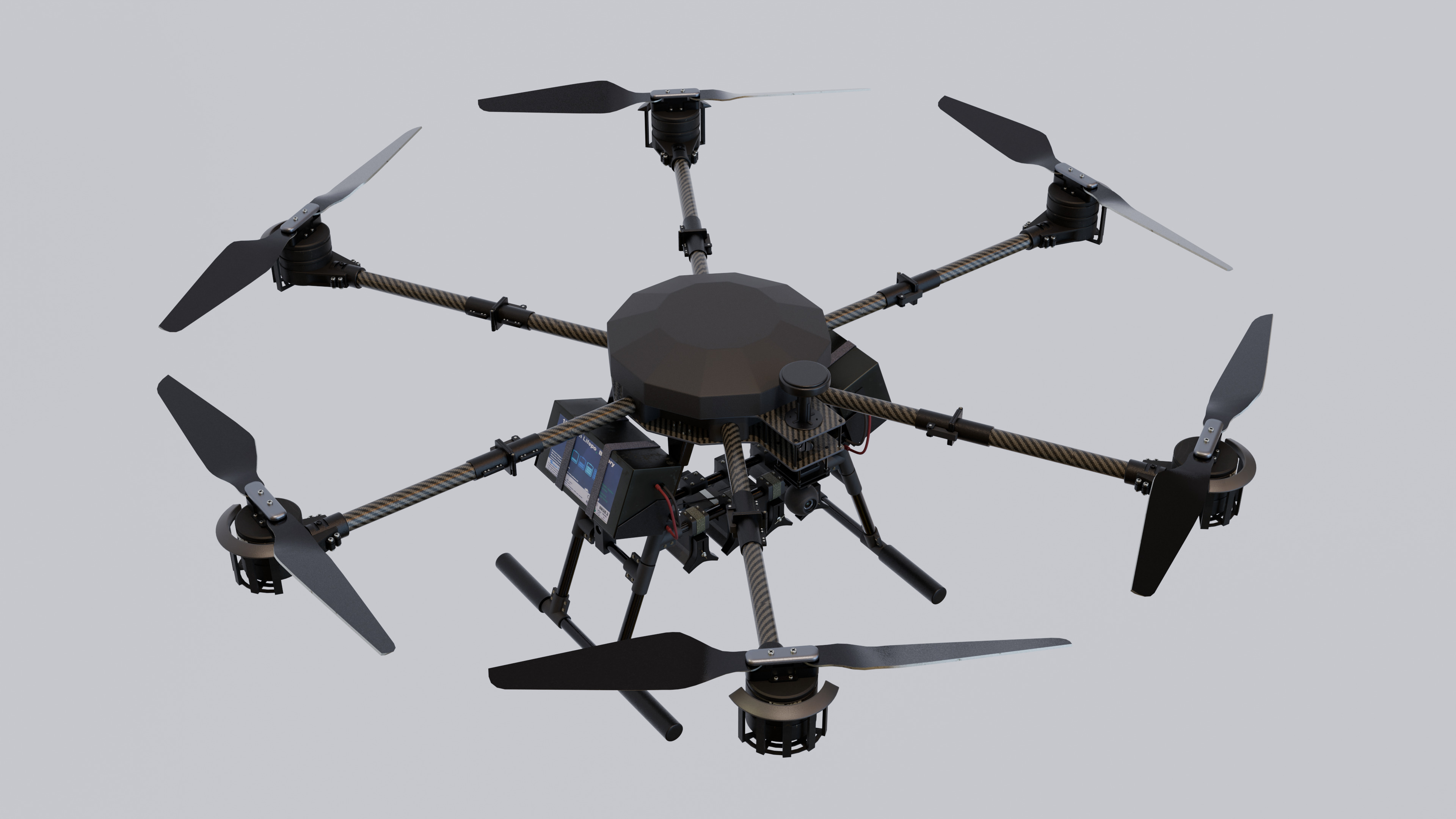 Vampire Drone known as Baba Yaga 3D model | CGTrader
