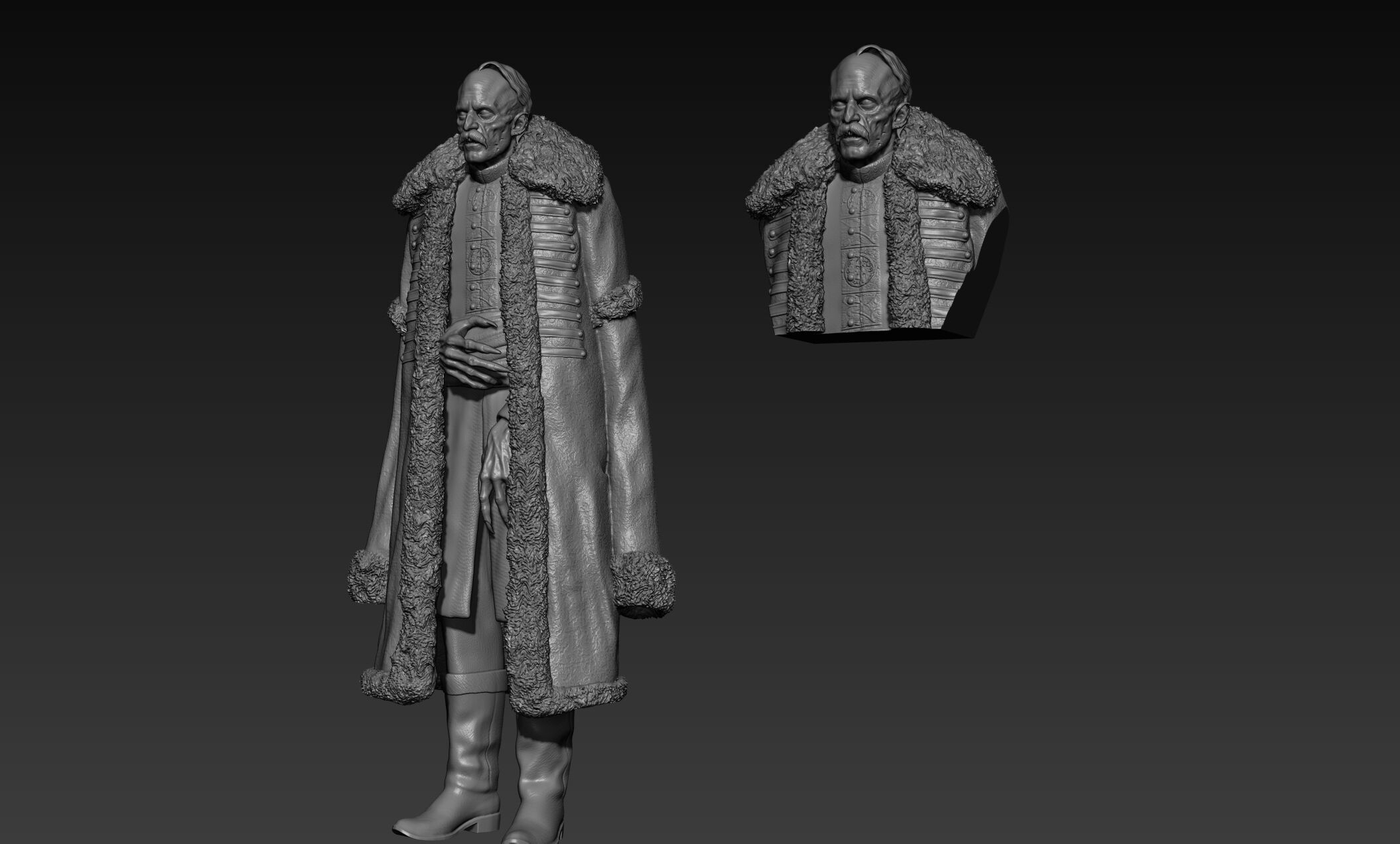 Count Orlok - Nosferatu 2024 Figure 3D model 3D printable | CGTrader