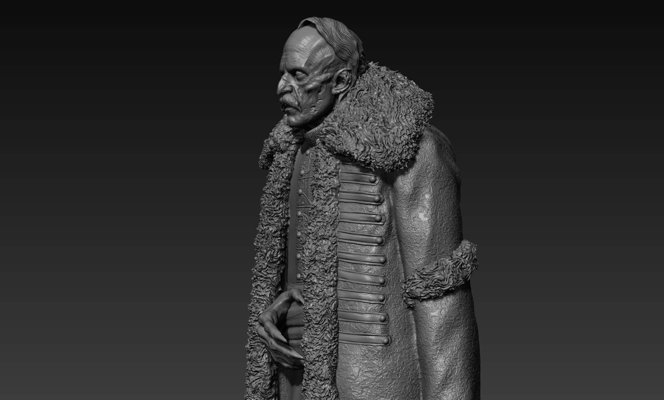 Count Orlok - Nosferatu 2024 Figure 3D model 3D printable | CGTrader