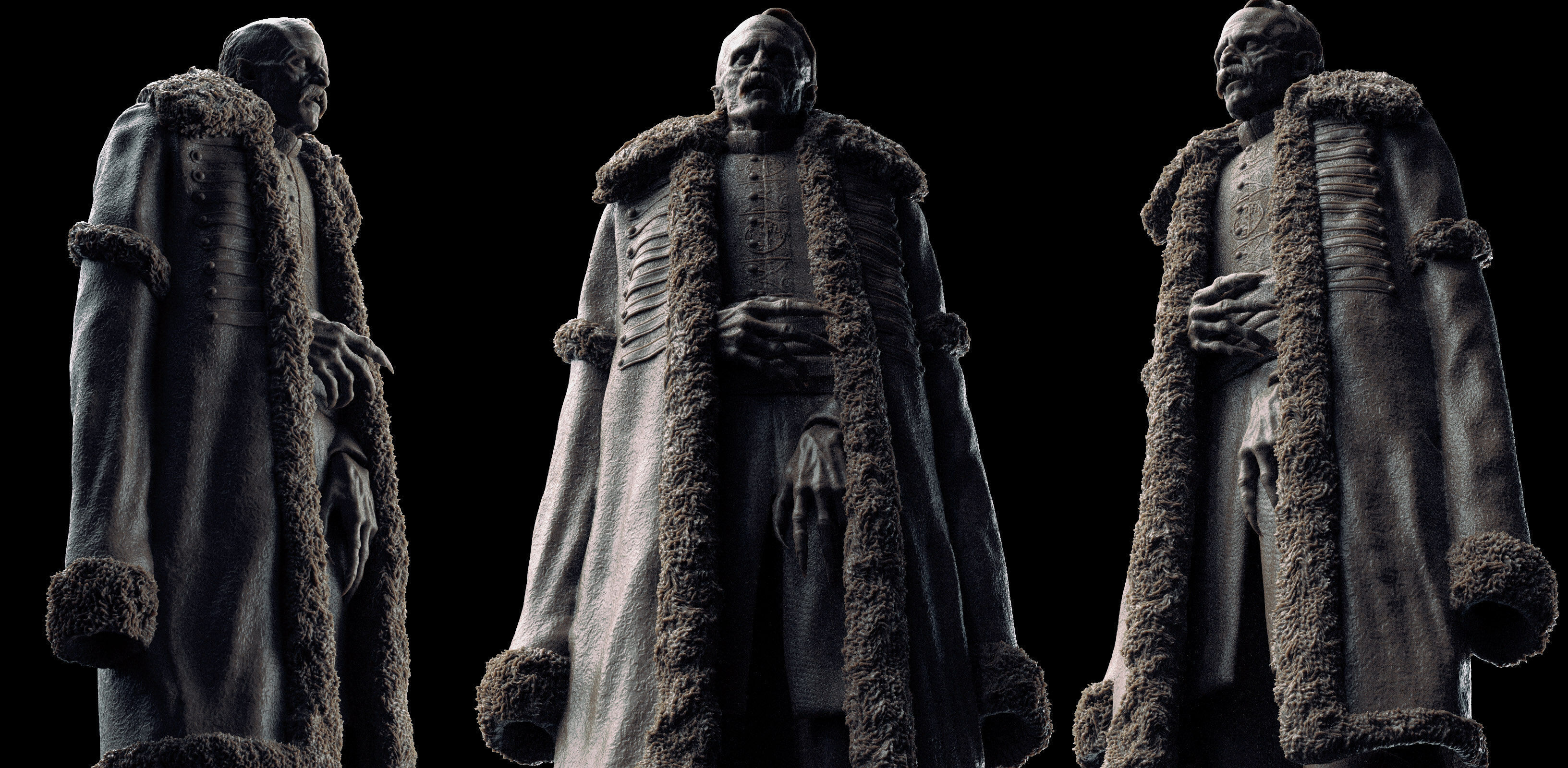 Count Orlok - Nosferatu 2024 Figure 3D model 3D printable | CGTrader