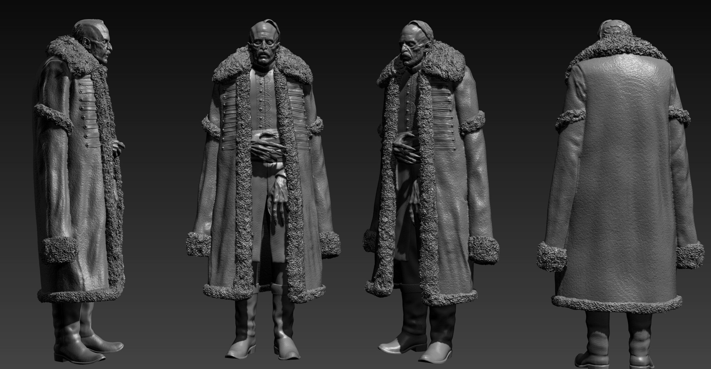 Count Orlok - Nosferatu 2024 Figure 3D model 3D printable | CGTrader