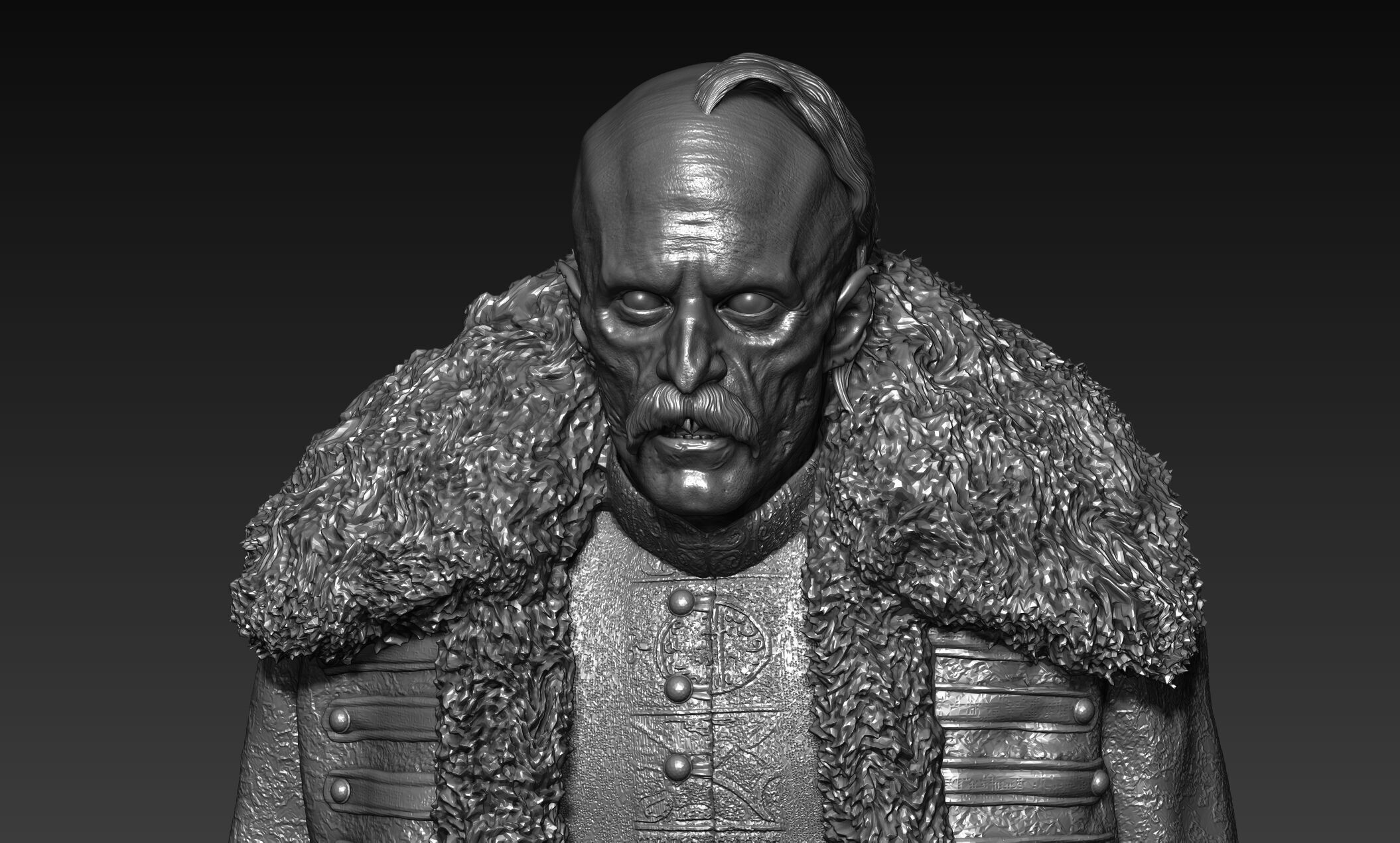 Count Orlok - Nosferatu 2024 Figure 3D model 3D printable | CGTrader