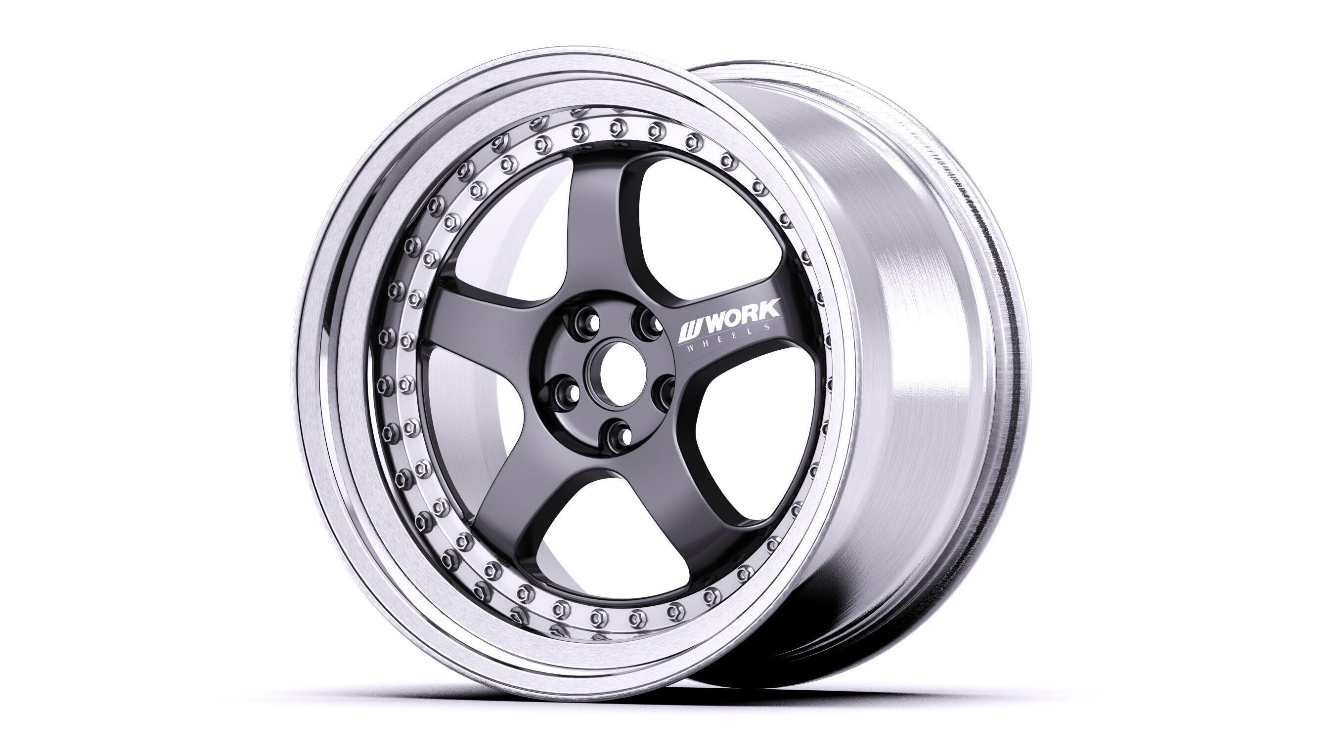 Work Meister S1 Wheel 3D model | CGTrader