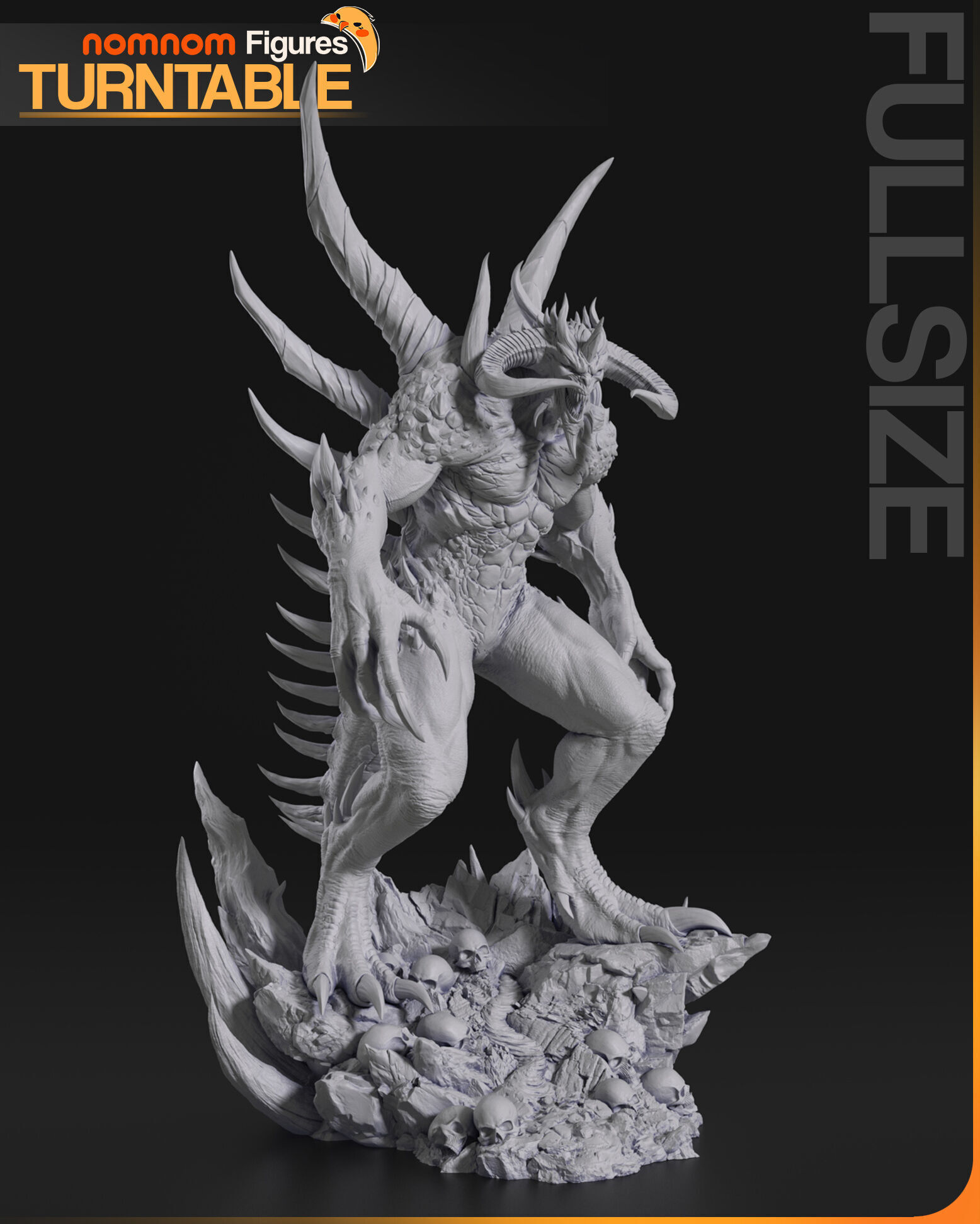The Dark Lord - Diablo 3D model 3D printable | CGTrader