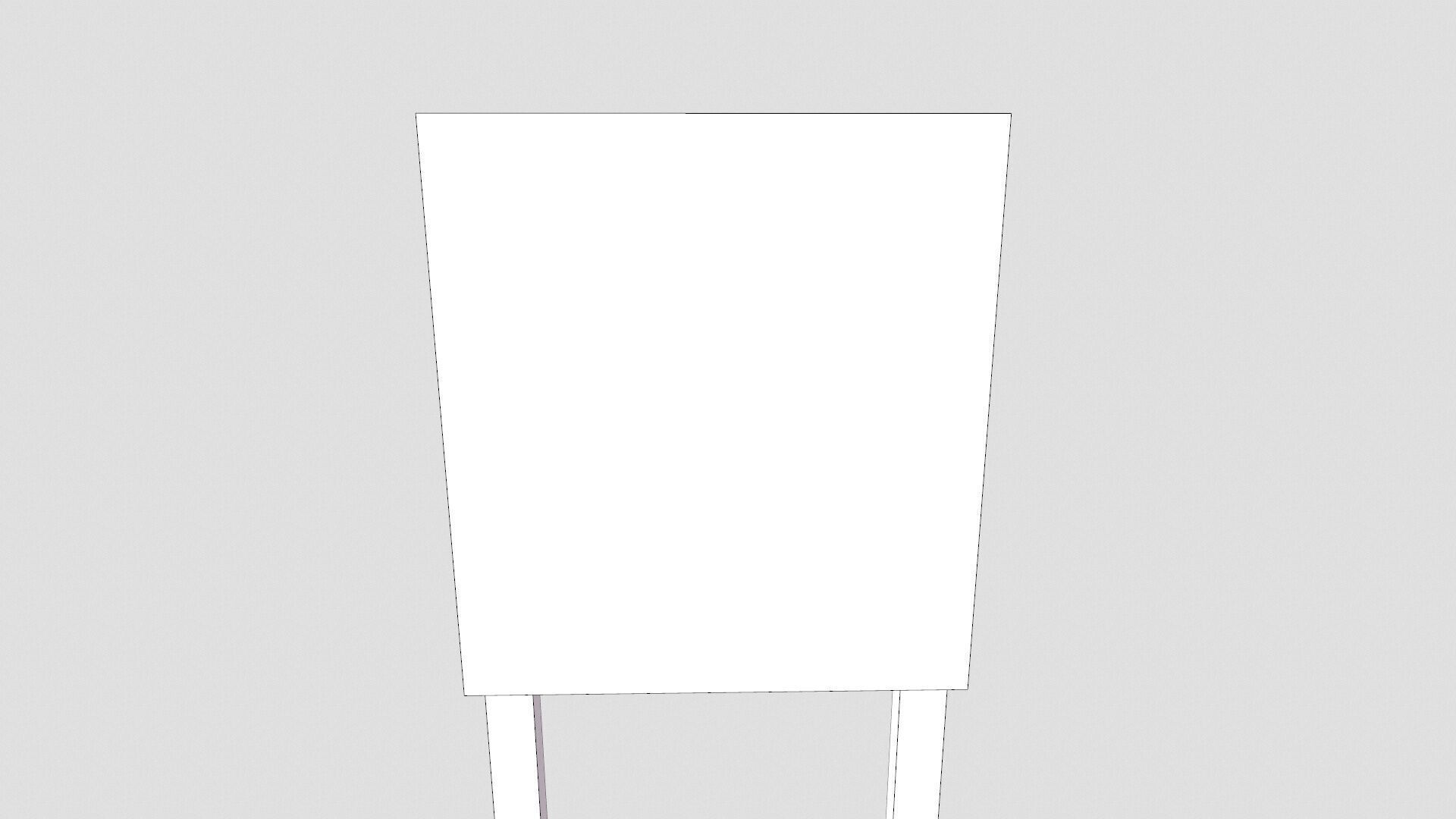 3D model Muster point sign board VR / AR / low-poly | CGTrader