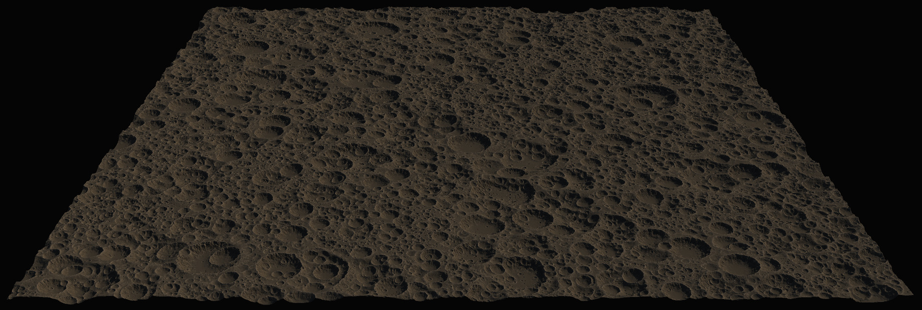 High-polly Crater Battlefield 3D model | CGTrader