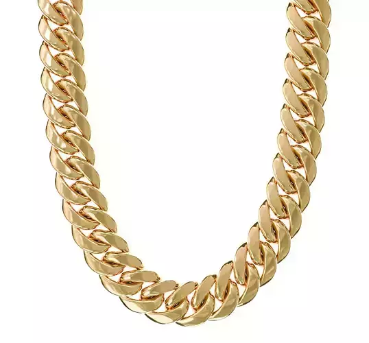 Cuban Link chain free 3D model | CGTrader