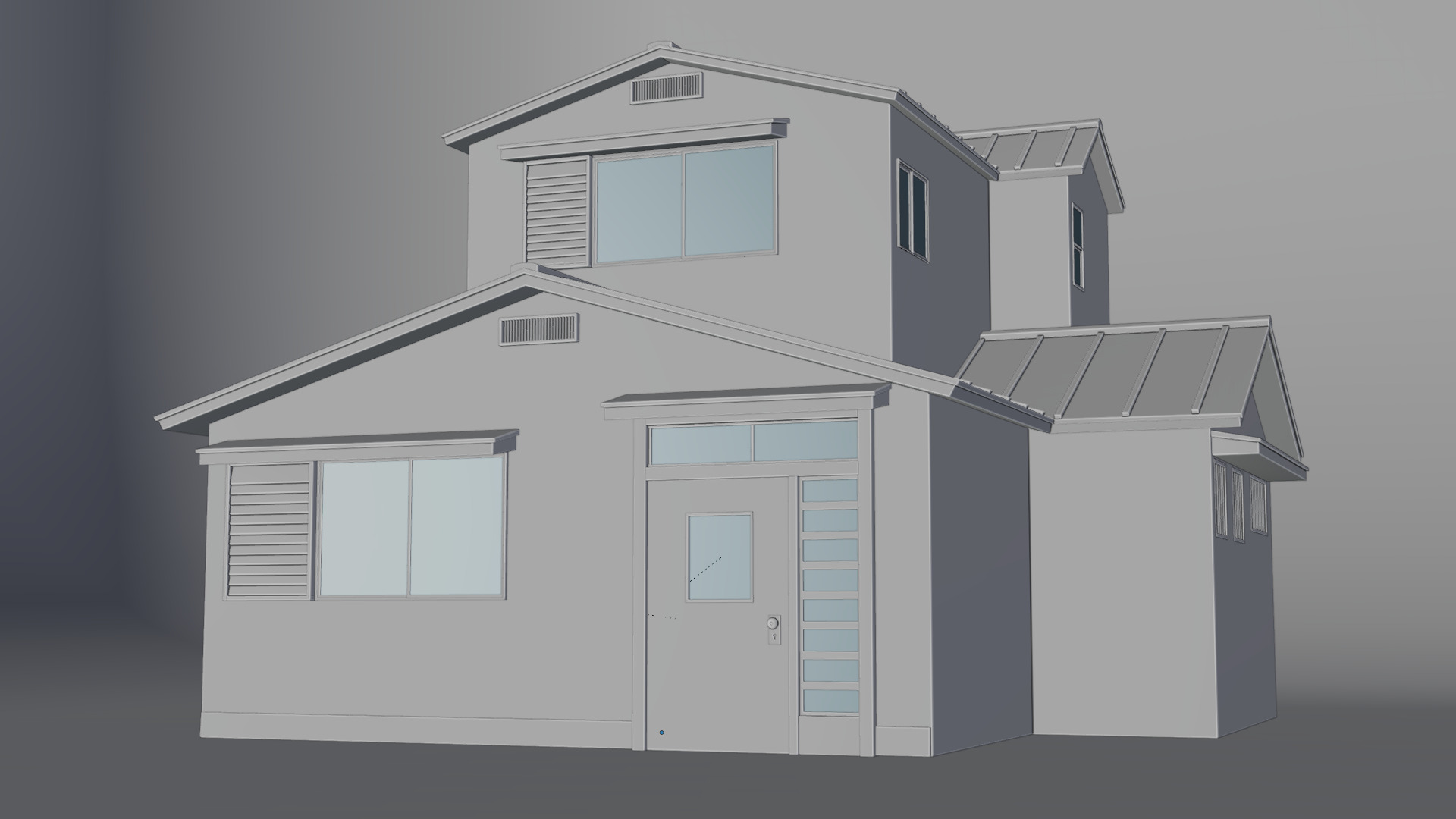 Doraemon House Exterior free VR / AR / low-poly 3D model | CGTrader