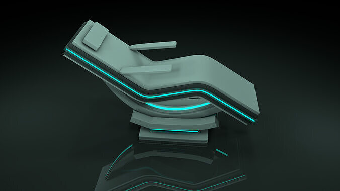 Lab Bed 3D model | CGTrader