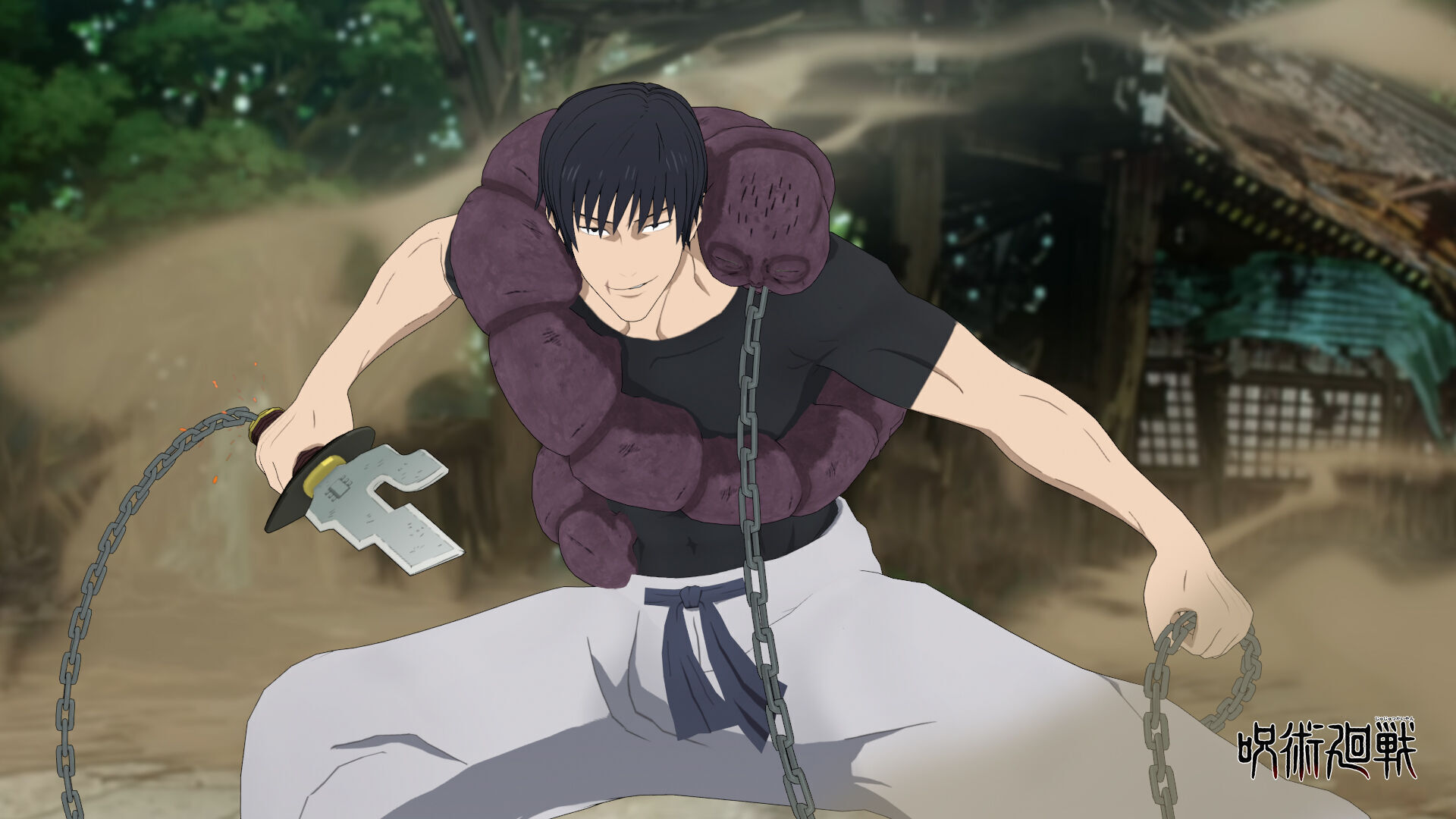 3D model Toji Fushiguro - Jujutsu Kaisen VR / AR / low-poly | CGTrader