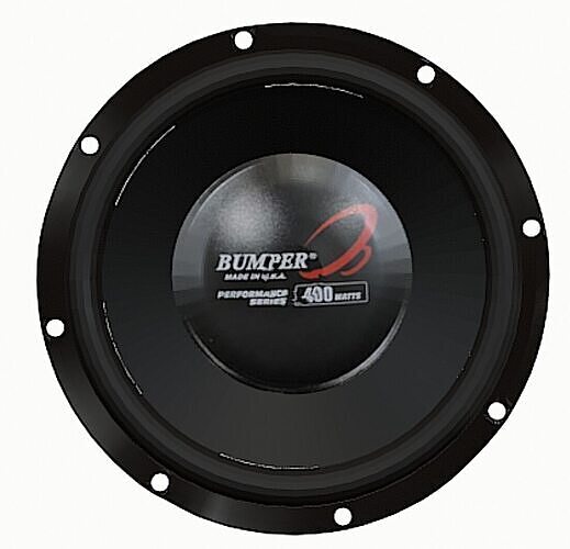10in Bumper Pro Series Subwoofer - High Poly 3D Model free VR / AR ...