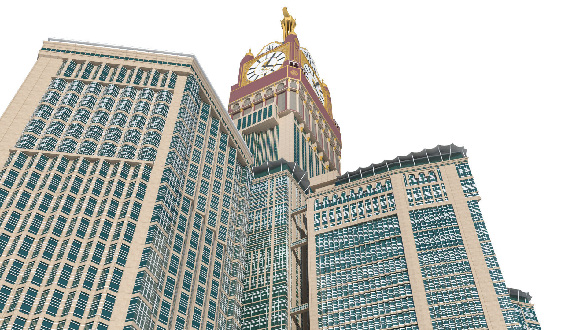 Makkah Royal Clock Tower - saudi arabia 3D model | CGTrader