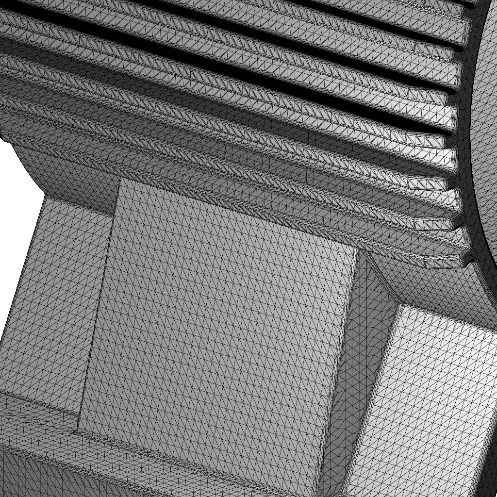 Electric Motor Casing 3D model 3D printable | CGTrader