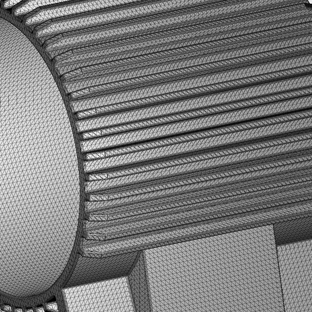 Electric Motor Casing 3D model 3D printable | CGTrader