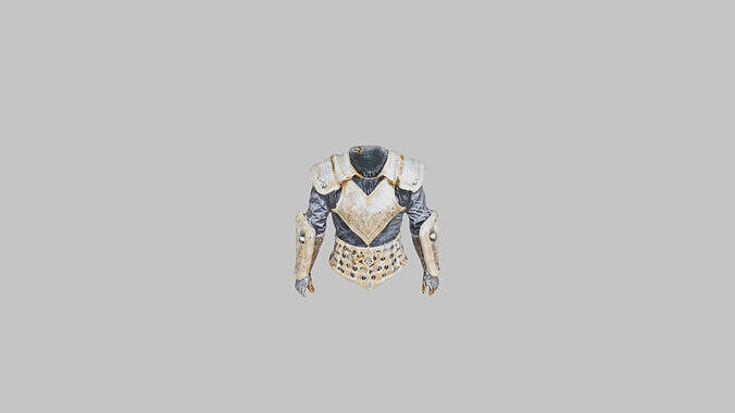 3D model Medieval Royal armor set gold VR / AR / low-poly | CGTrader