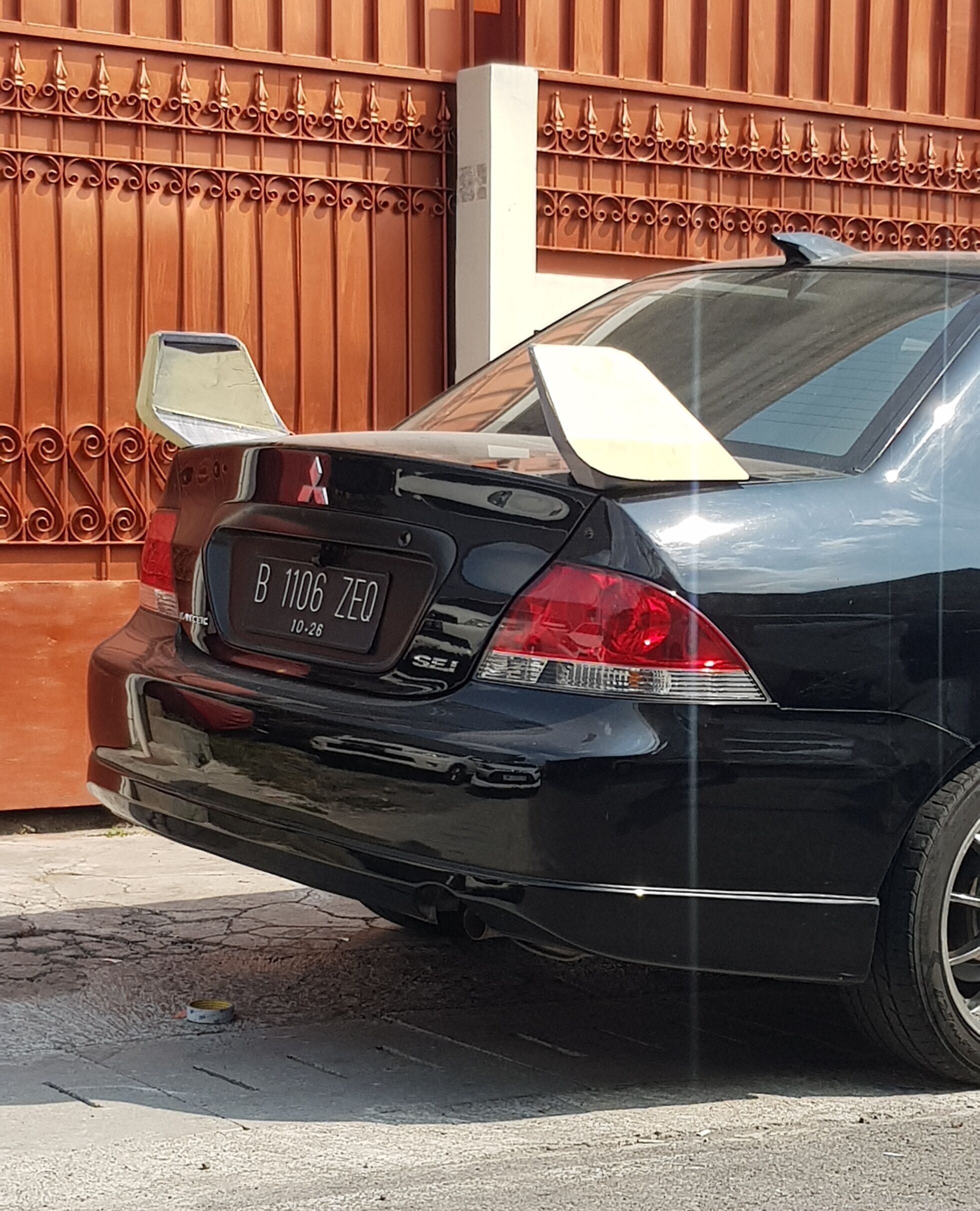 Spoiler Mitsubishi Lancer Evolution IX 3D model 3D printable | CGTrader