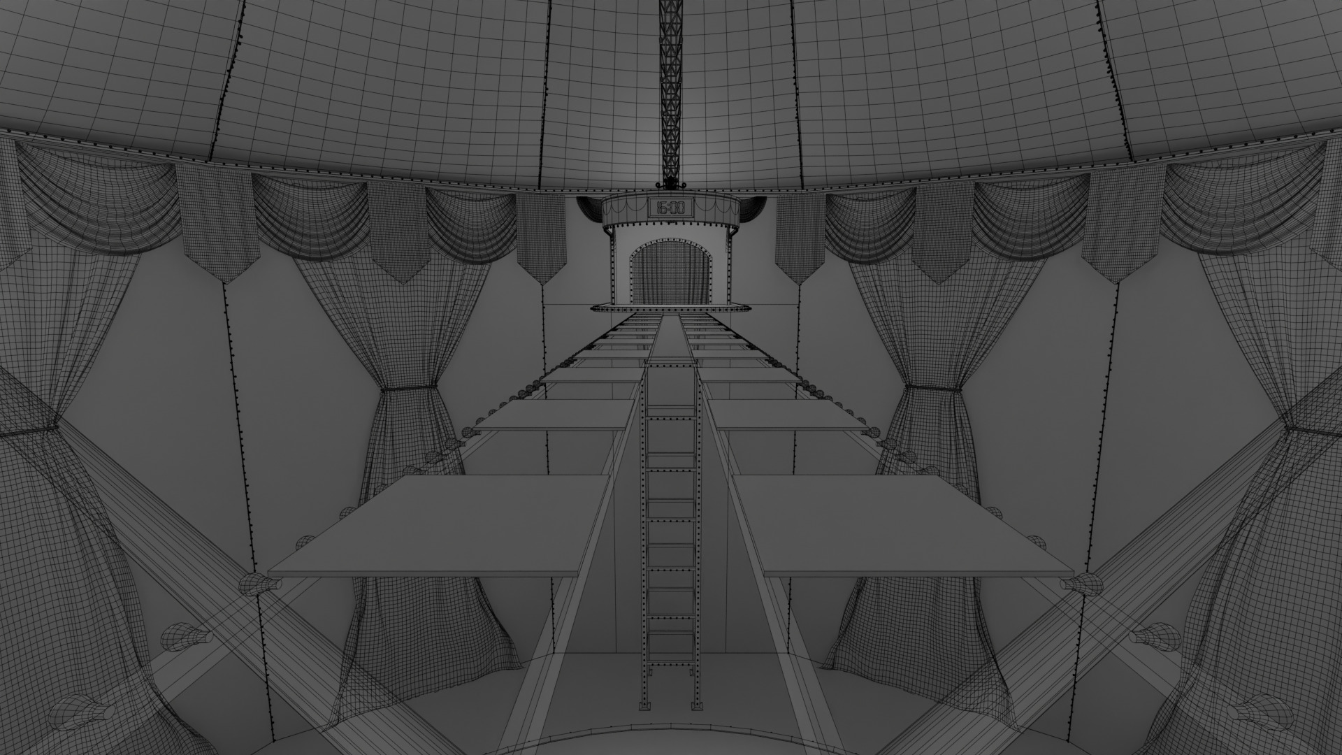 Squid Game Glass Bridge Map 3D model | CGTrader