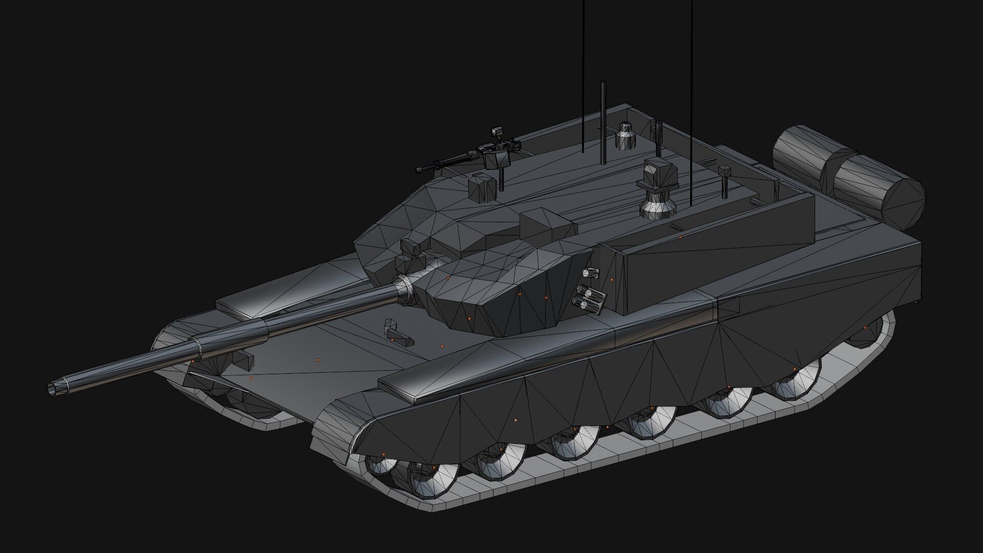 3D model Type 99A Chinese Main Battle Tank VR / AR / low-poly | CGTrader