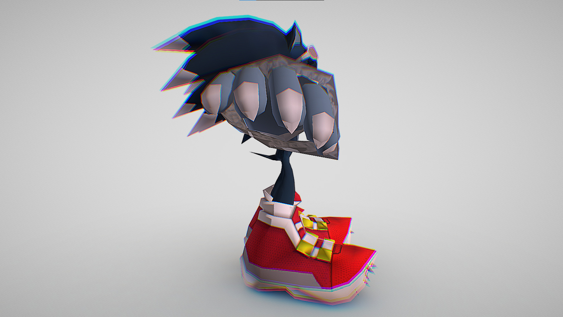 3D model Sonic Werehog - Sonic the Hedgehog - Sonic Riders VR / AR ...