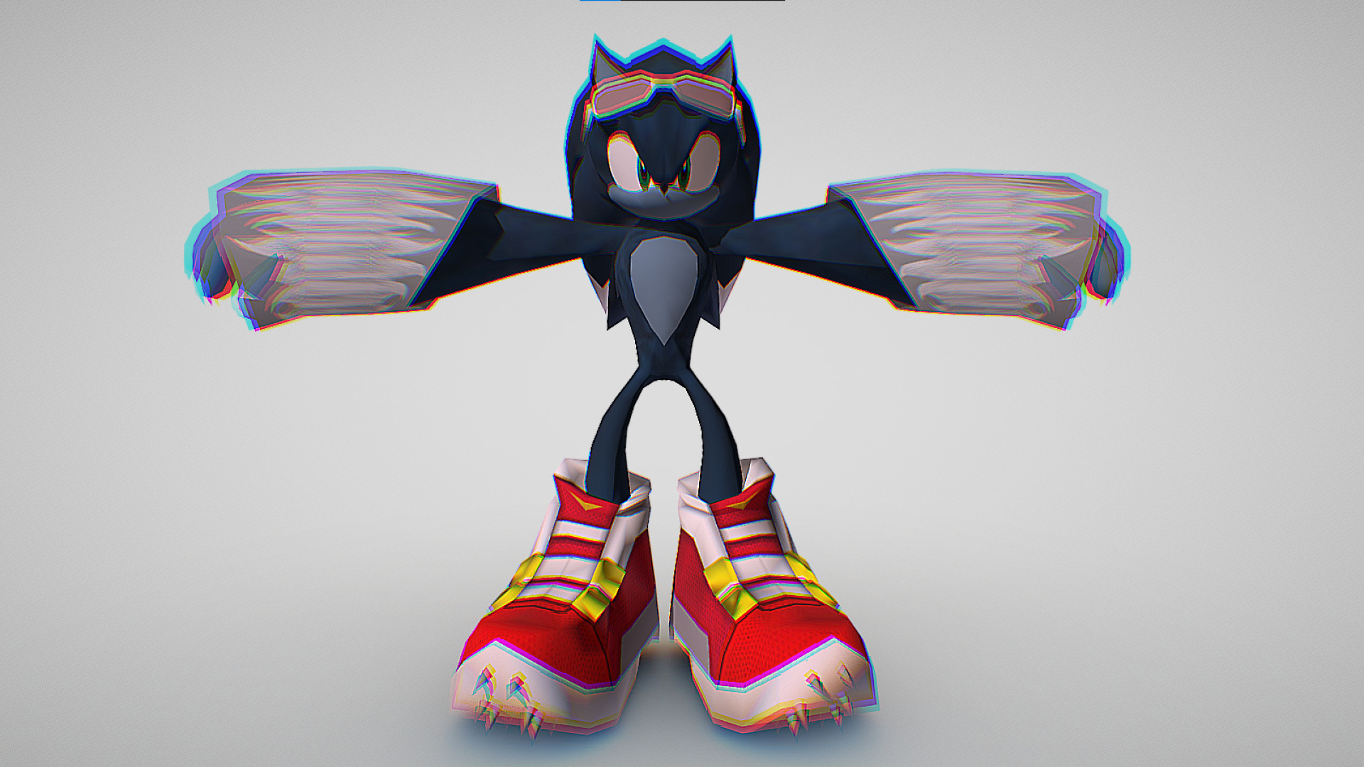 3D model Sonic Werehog - Sonic the Hedgehog - Sonic Riders VR / AR ...