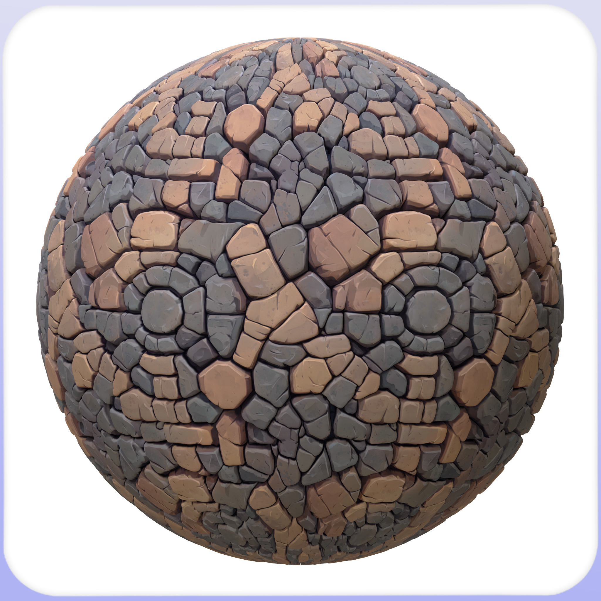 Stylized Stone Floor Seamless Texture Texture | CGTrader