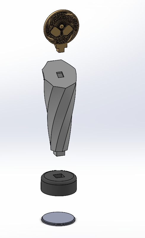 Pickleball Trophy 3D Model - STL and SolidWorks Files 3D model 3D ...